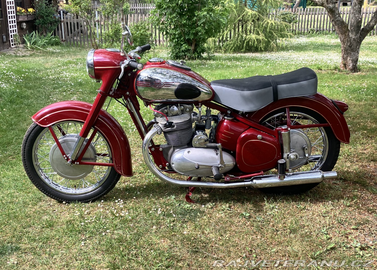 Jawa 500 OHC typ 15/02 1957